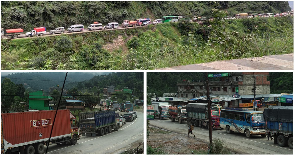 Government bans heavy vehicles along Prithvi Highway during festive ...