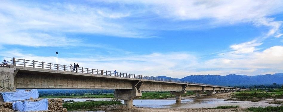 Construction of nation’s second longest bridge complete – before said ...