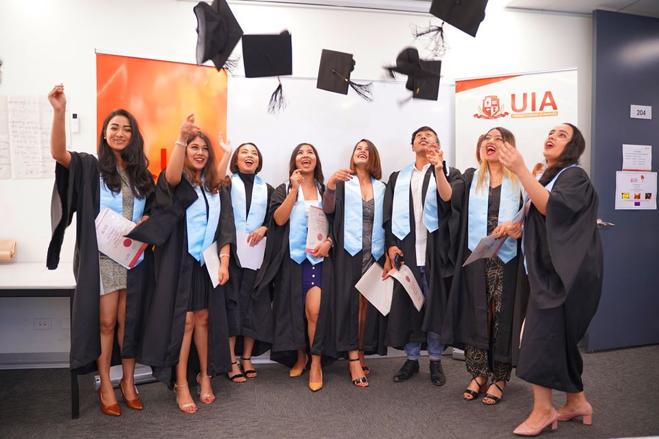 First batch of students graduate from UIA « Nepalese Voice