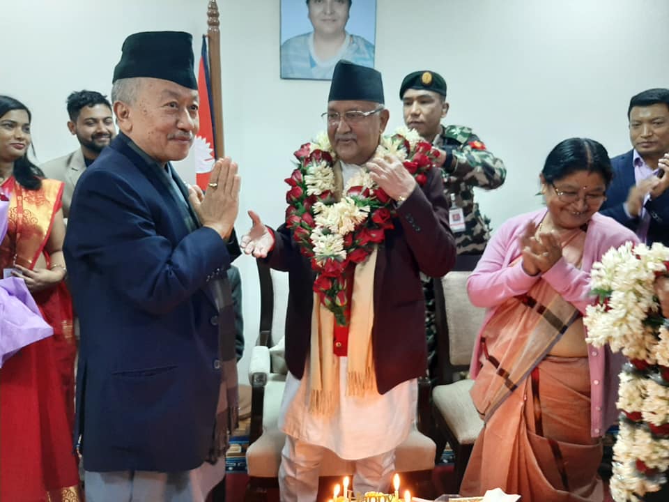 PM Oli to celebrate 69th birthday in Aathrai today; bash begins at ...