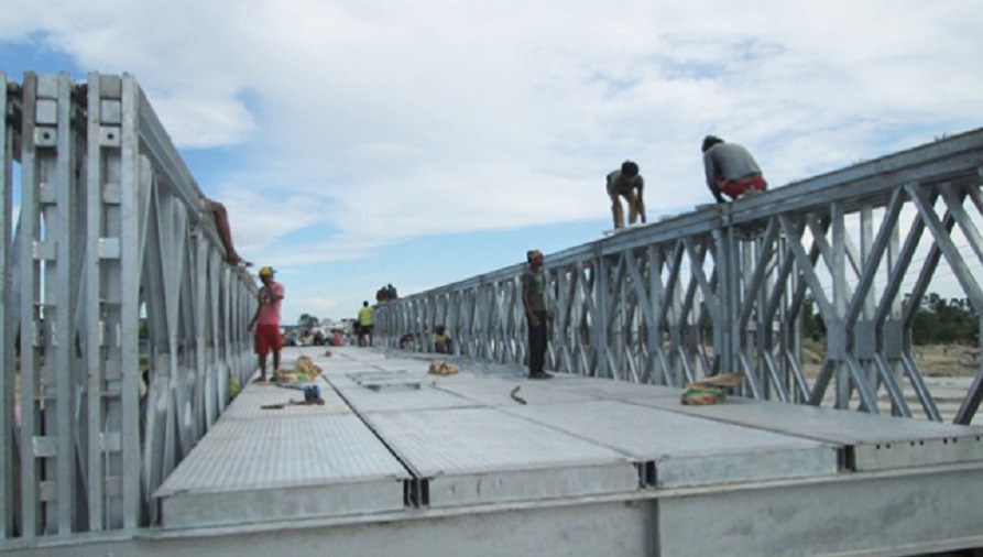 Bailey Bridge Installed At Galphagad On Karnali Corridor Highway ...