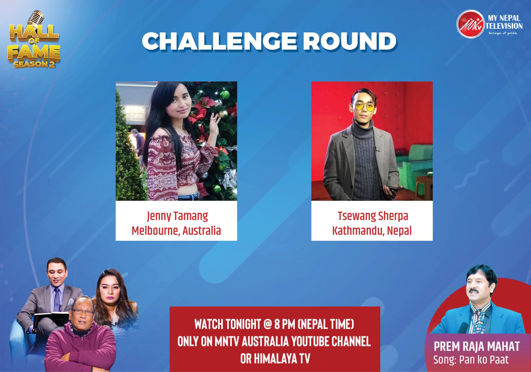 Special on Episode 9 of MNTV Hall of Fame II – songs by Prem Raja Mahat ...