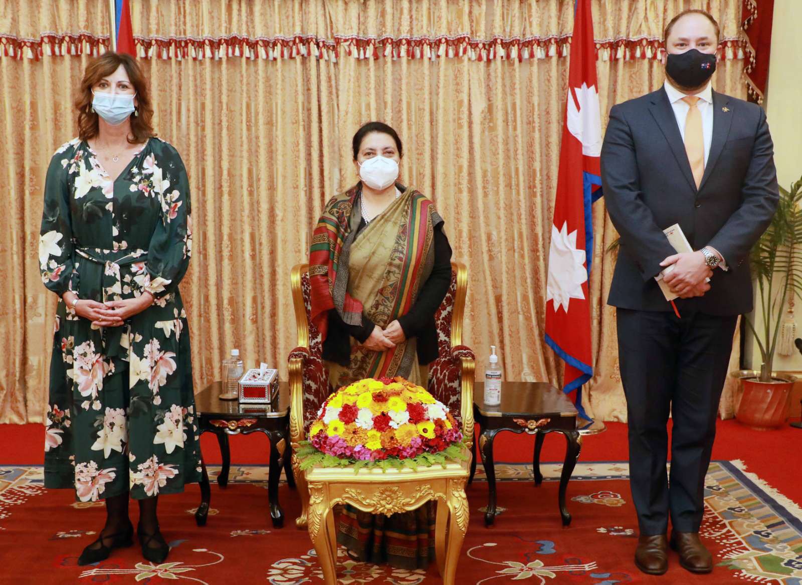 Australian Ambassador to Nepal Felicity Volk presents credentials to ...