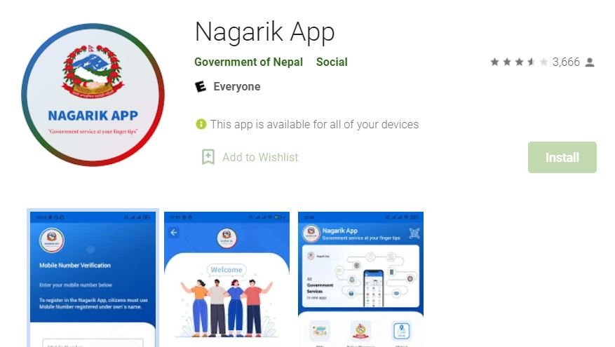 Nagarik App Amasses Over 600,000 Downloads In Four Months « Nepalese Voice