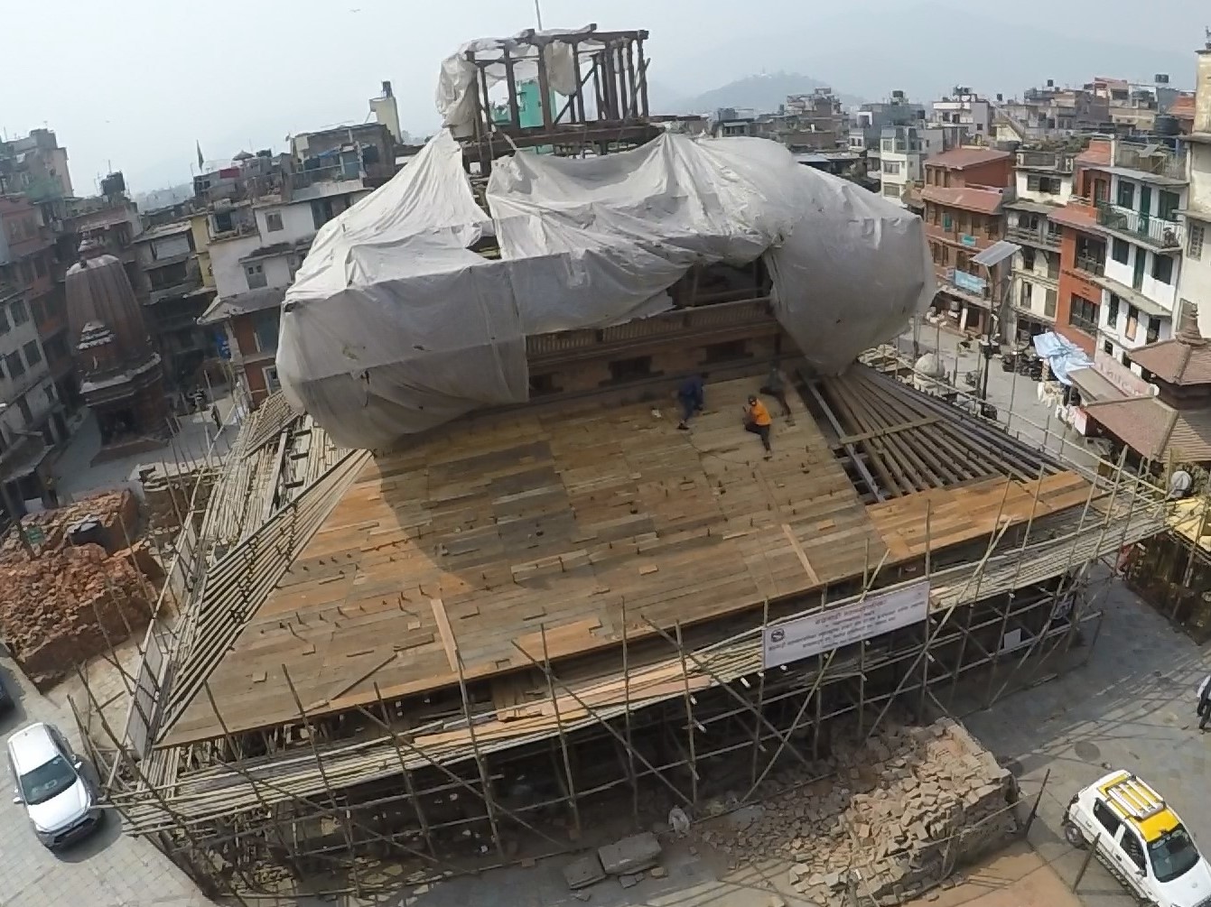Kasthamandap Reconstruction To Miss Mid-July Deadline As Lockdown ...