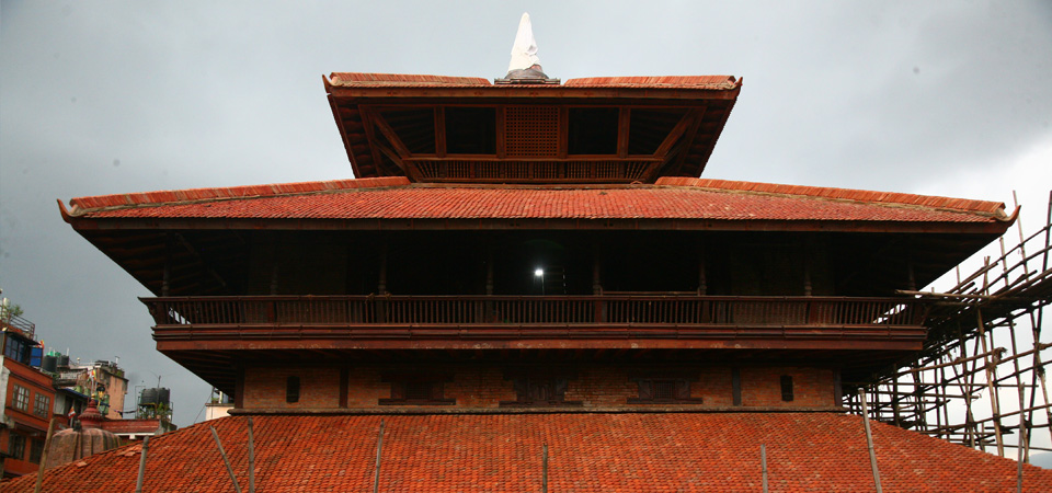 Reconstruction Of Kasthamandap At Final Stage « Nepalese Voice