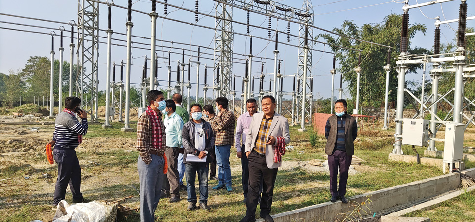 Substation Construction In Final Stage Of Completion « Nepalese Voice