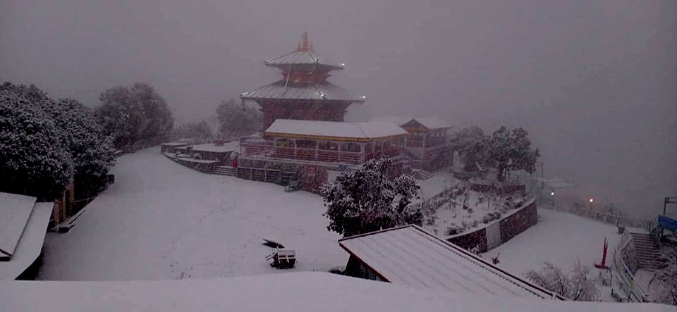 Kathmandu Drizzles; Snowfall In Chandragiri (Photo Feature) « Nepalese ...