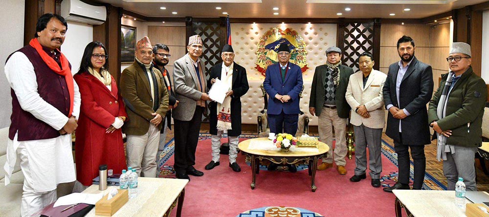 Taskforce submits draft of common programme to top leaders « Nepalese Voice